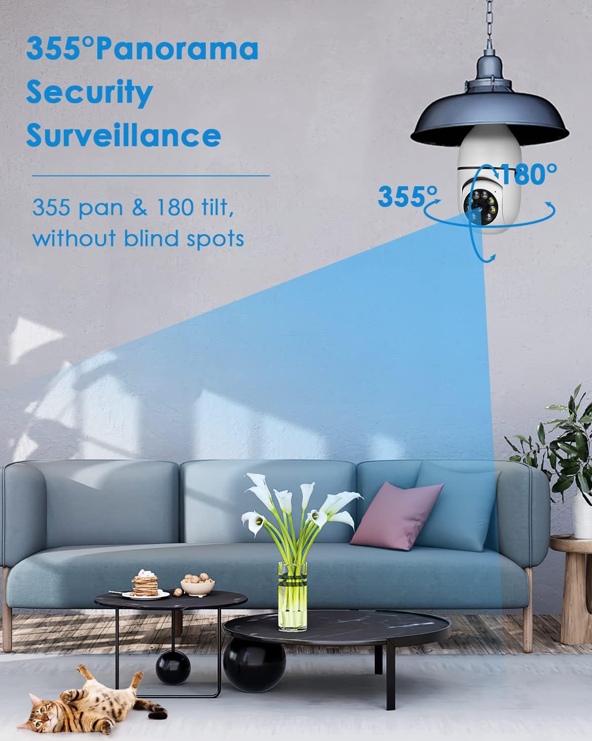 OFYOO Light Bulb Security Camera Review - homesecuritycamerareview.com